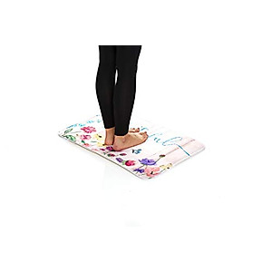 Relax Series Series 20"x30" Antifatigue Kitchen Mats (Grateful Floral Wood)*