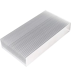 WeiMeet Aluminum Heat Sink Heatsink Module Cooler Fin for High Power Transistor Semiconductor Devices with 26 Pieces Fins 150mmx 80mm x 27mm