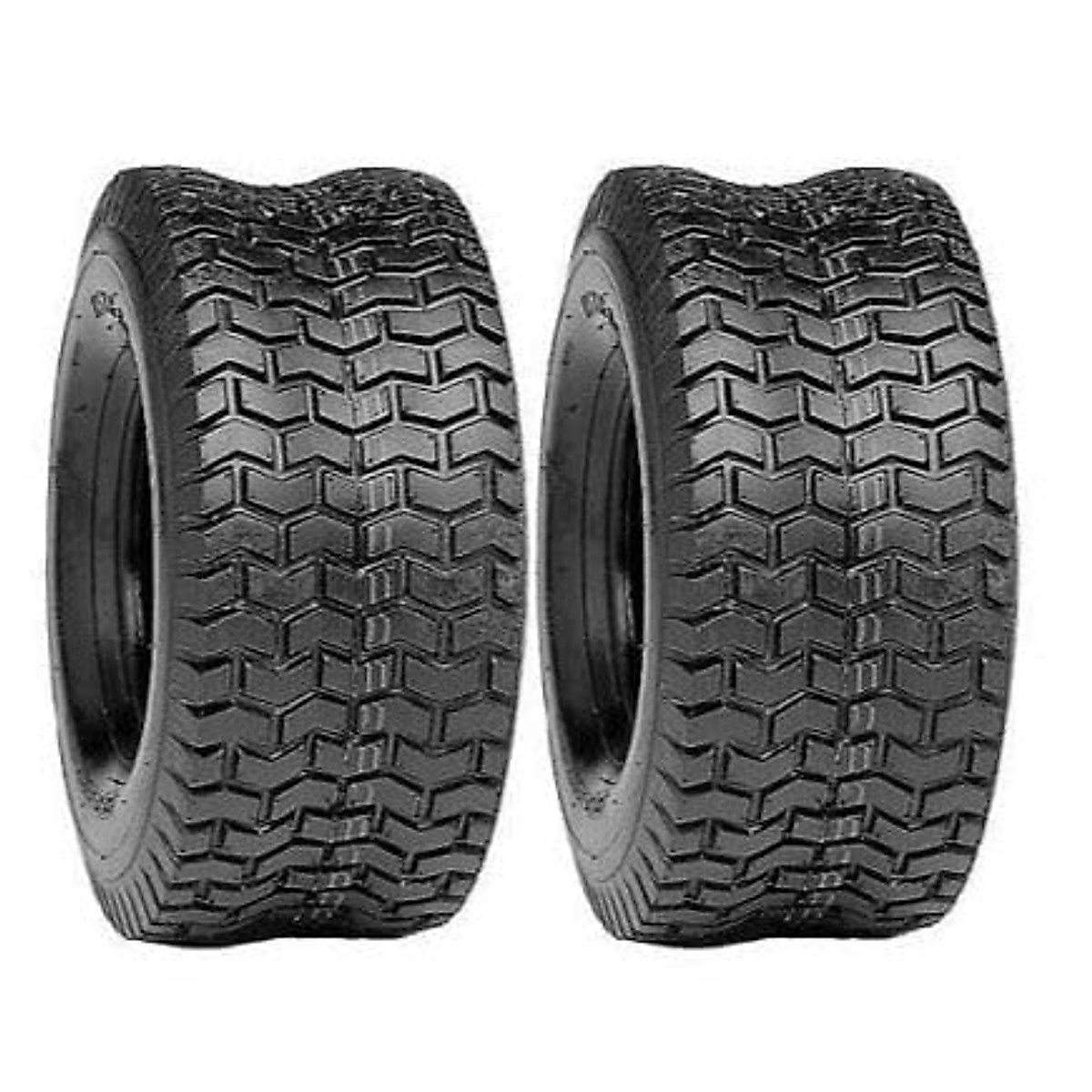 Two 13x5.00-6 13/500-6 Turf 4 Ply Lawn Mower Garden Tractor Tires 13x5-6 D265