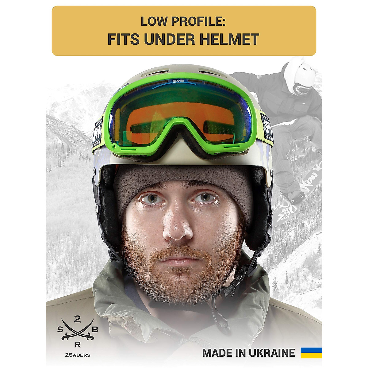 2SBR 2SABERS Warm Lightweight 170 Fleece Watch Cap - Men Women - Army Skull Beanie Hat