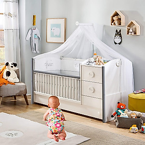 LEWINO Stair Edge Protector Edge Bumper Guard Stair Proofing Table Edge Protector for Garage, Cabinet, Fireplace 5.3ft (15.7in*4pcs)