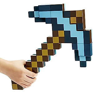 Minecraft Toys, Sword and Pickaxe, Minecraft Game Transforming Kid size Role-play Accessory (Amazon Exclusive)