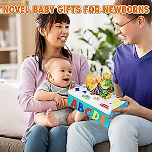 Yunaking Baby Toys 6 to 12 Months Magic Baby Tissue Box Montessori Toys for 1 Year Old Infant Toys 12-18 Months Sensory Toys for 5 6 9 12 18 Months Newborns Birthday Gift