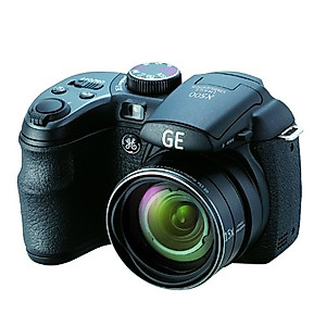 GE Power Pro X500-BK 16 MP with 15 x Optical Zoom Digital Camera, Black (OLD MODEL)