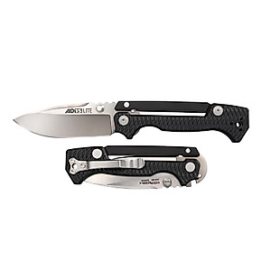 Cold Steel AD-15 Lite 3.5" AUS10A Steel Ultra-Sharp Blade 5" Griv-Ex Handle Tactical Folding Knife, Boxed