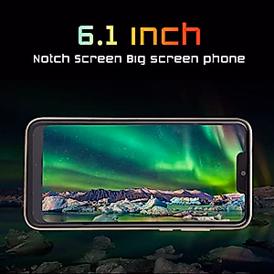 Yoidesu Unlocked Smartphones,IP13 Pro Max 6.1 Inch Mobile Phone,1GB RAM 8GB ROM,Dual SIM,5MP and 8MP Dual Camera,2800mAh(Golden)