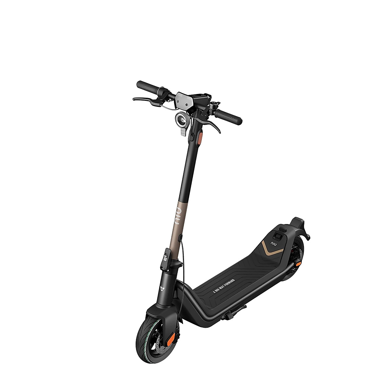 NIU KQi3 PRO Rose Gold Electric Scooter, Portable, Folding, Long Range 31 Miles Range, 20MPH Max Speed (Renewed)
