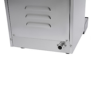 Commercial Milk Steamer&Frother, 12L 4 IN 1 Milk Foam Maker with LED Display, 110v Stainless Steel Milk Steamer Machine Water Boiling Machine for Espresso Coffee Milk Tea