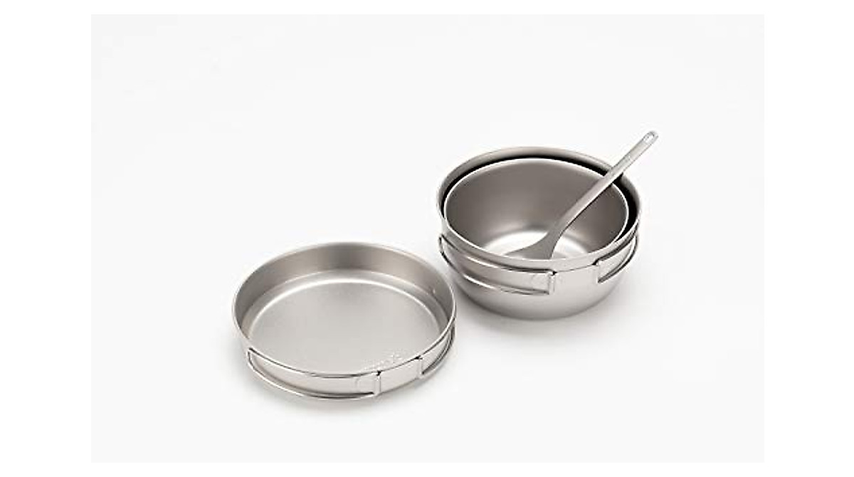 Explore Snow Peak's Titanium Cookset - Lightweight & Durable