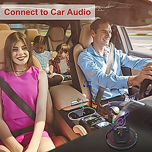 Rechargeable CD Player Portable with Bluetooth,Compact Anti-Skip Shockproof Portable CD Player with Earphone,Walkman CD Player with Stereo Speakers&LCD Display for Car/Home/Travel (AUX Output)