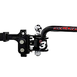 Camco Eaz-Lift ReCurve R3 800lb Weight Distribution Hitch | Features 1,000lb Max Tongue Weight Rating, 2-5/16-inch Ball has a 15,000lb Max Rating, and Adjustable Sway Control | (48782)
