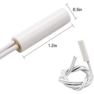 WR51X10055 & WR55X10025 & WR50X10068 Refrigerator Defrost Heater Kit Compatible with Top Brands Replaces with PS1017716, WR50X10028, WR50X10051, EA303781