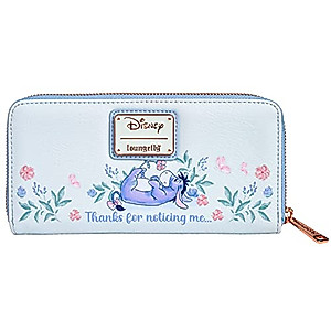 Loungefly Disney Eeyore Faux Leather Wallet Zip Around Clutch