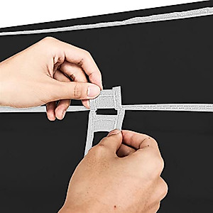 Maximize Closet Space with the 10-Tier Shoe Rack - Dustproof Cover Black - Fits up to 50 Pairs - Ideal Shoe Storage Solution for Organizing Your Closet and Wardrobe