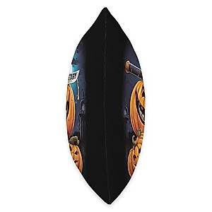 SECRETARY Gifts Secretary Funny Halloween Fun Pun Spooky Throw Pillow, 16x16, Multicolor