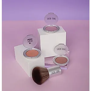 ZUZU LUXE Mineral Blush (Haze - Raspberry/Warm Shimmer), Natural, Paraben Free, Vegan, Gluten-free, Cruelty-free, Non GMO, 0.1 oz.