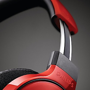 Philips SHB9100RD/28 Bluetooth Stereo Headset, Red
