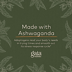 Gaia Herbs Thyroid Support - Made with Ashwagandha, Kelp, Brown Seaweed, and Schisandra to Support Healthy Metabolic Balance and Overall Well-being - 120 Vegan Liquid Phyto-Capsules (40-Day Supply)