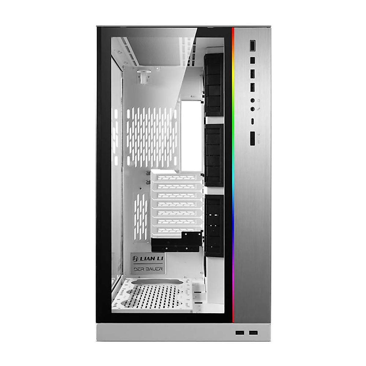 Lian Li O11DXL-W O11 Dynamic XL ROG Certified (White) ATX Full Tower Gaming Computer Case