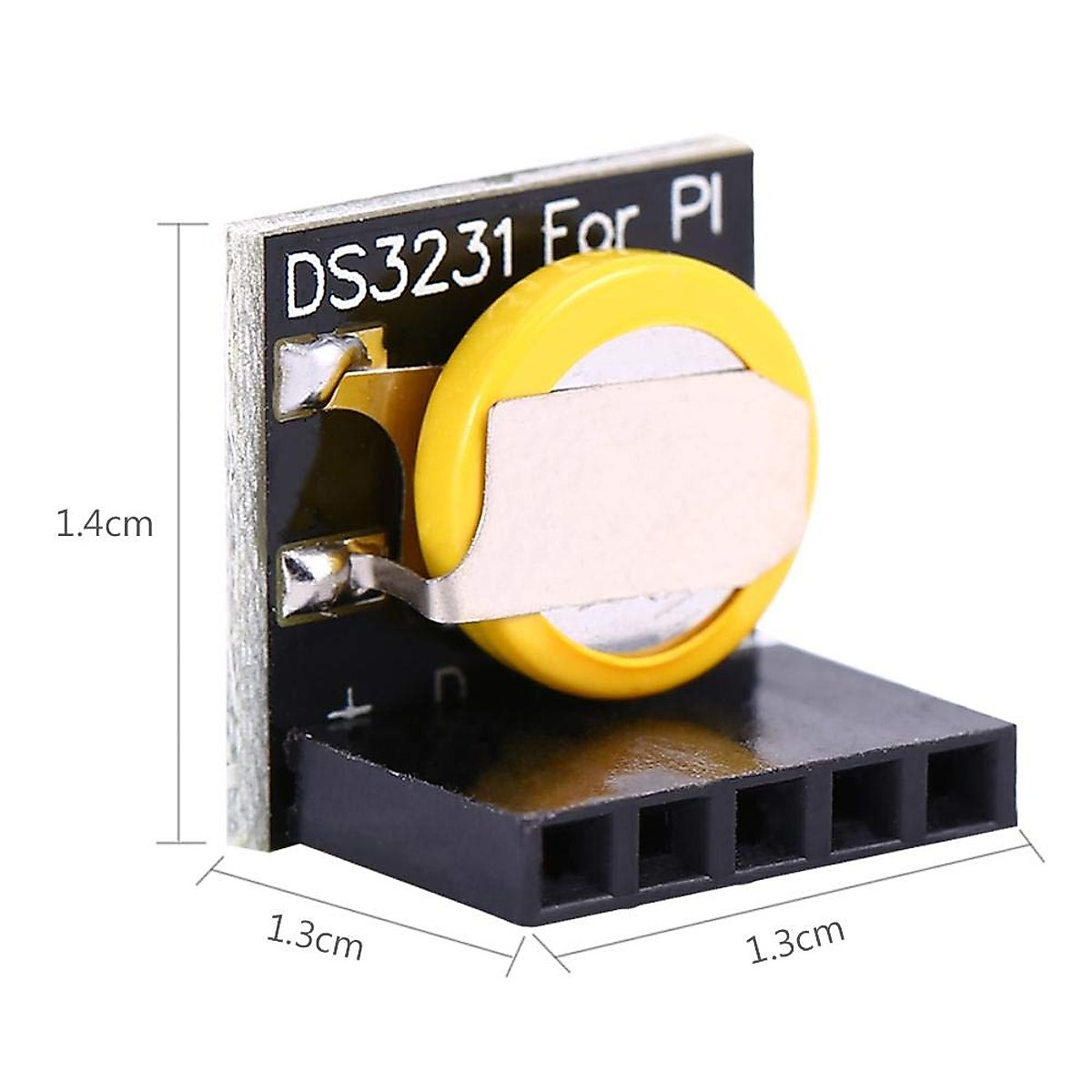 Tosuny DS3231 RTC High Precision Board Real Time Clock Module for Arduino Raspberry Pi，3.3 V and 5 V