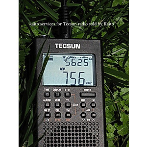 Tecsun PL-360 Digital PLL Portable AM/FM Shortwave Radio with DSP, Black