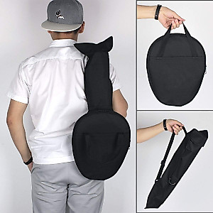 EX Electronic Practice Drum Pad with Stand and Bag and Drumsticks - Portable Practice Pad Training Set for Kids and Beginners - Quiet Design with Built-in Metronome and Realistic Feel