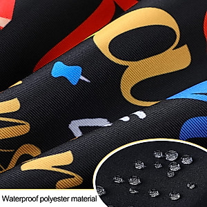 4 Pieces Waist Apron for Teachers with 3 Pockets Waterproof Half Aprons Back to School Teacher Apron for Teacher Appreciation Gift As Pictures Shown