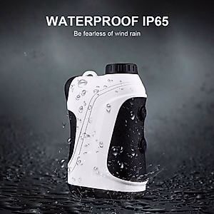 Golf Laser Rangefinder for Golf & Hunting Range Finder Gift, Distance Finder with Slope Mode, Flag Pole Locking Vibration Fast Focus System (BH600S)