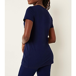 Victoria's Secret Women's Short Sleeve T-Shirt, Women T Shirt, Logo Navy, S