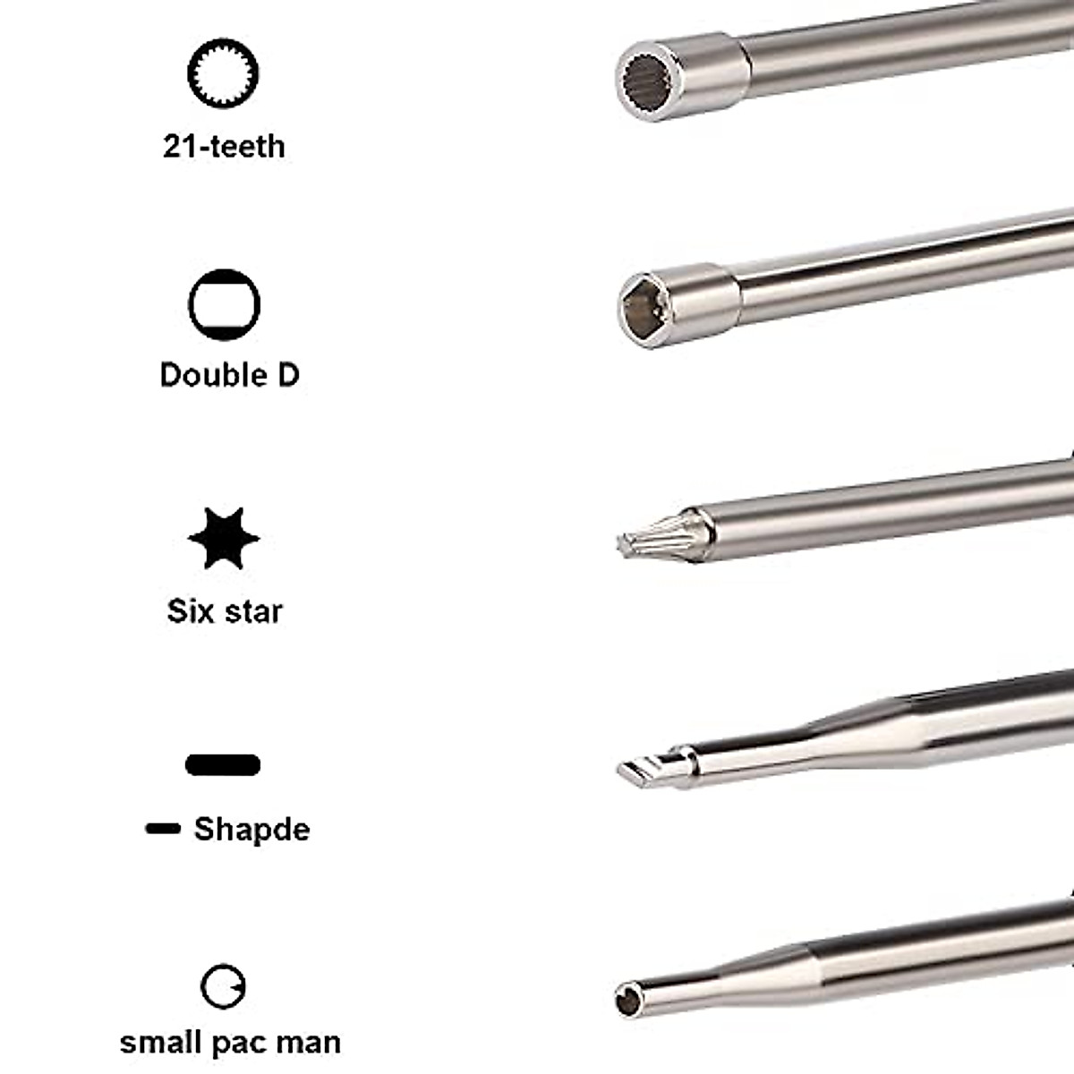 Hipa Carburetor Adjustment Tool Carrying Case Cleaning Bursh for Common 2 Cycle Small Engine Echo STHIL Poulan Husqvarna MTD Ryobi Homelite Trimmer Weed Eater Chainsaw 10Pack