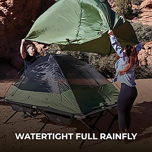 TETON Sports Vista 1 Quick Tent; 1 Person Dome Camping Tent; Easy Instant Setup, Yellow, 80"" x 37"" x 34""" (2001YL)