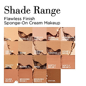 Elizabeth Arden Flawless Finish Sponge-On Cream Makeup, Face Makeup, Gentle Beige, 0.8 Oz