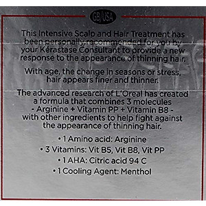 KERASTASE Specifique Intensive Scalp Treatment (For Thinning Hair, Prone to Hair Loss) 10x6ml/0.2oz