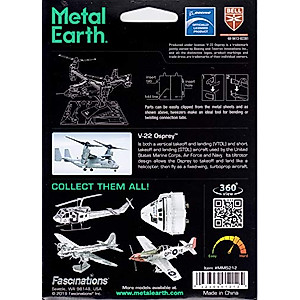 Fascinations Metal Earth V-22 Osprey 3D Metal Model Kit