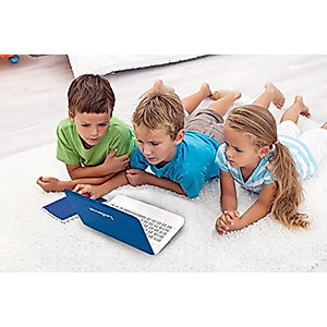 Lexibook - Educational and Bilingual Laptop Spanish/English - Toy for Child Kid (Boys & Girls) 130 Activities, Learn Play Games and Music - Blue - JC798i2