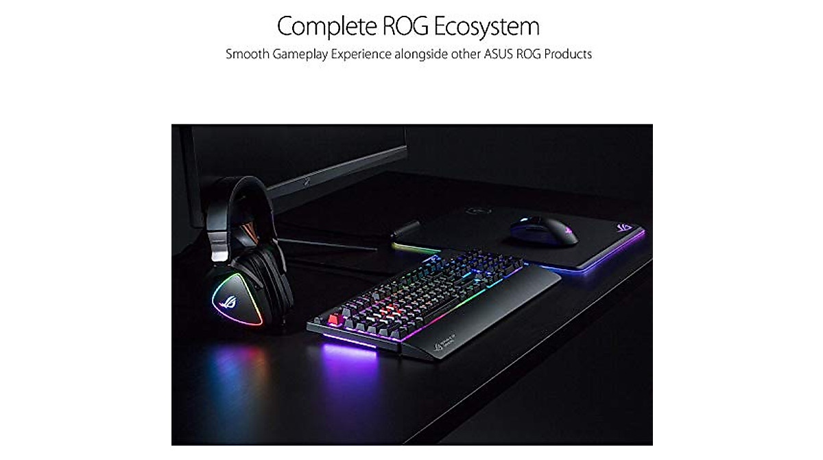 ASUS ROG Gaming Keycap Set for FPS & MOBA – Easy Cherry MX Compatibility