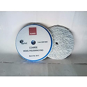 Rupes 6.75" (170MM) Blue COARSE Wool PAD, 9.BW180H