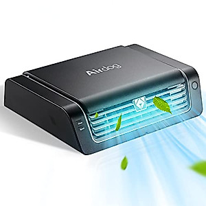 Airdog V5 Car Air Purifier - Patented TPA Technology Quiet Portable Air Purifier for Car, Washable Filter, Remove 99.9% of Dust, Smoke, Odors, and Harmful Particles, Ideal for Car Office Bedroom
