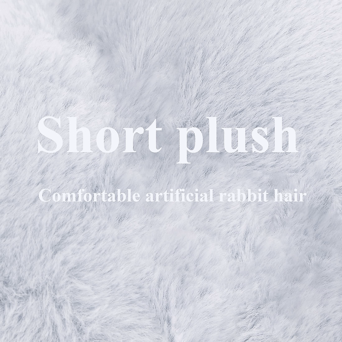 DEBANG HOME Dog Bed for Large Dogs,Medium Dog Bed for Medium Dogs,Calming Dog Beds,Anxiety Comfy Durable Pet Beds with Reversible&Washable Cushion,Square Dog Bed in Grey Color