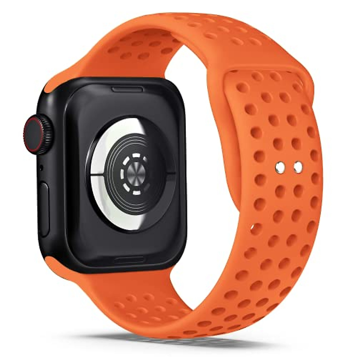 Toutouzhang Sport Bands Compatible with Apple Watch Band 38mm 40mm 41mm 42mm 44mm 45mm 49mm SM ML for WomenMen Waterproof Soft Silicone Replacement Strap Accessories for iWatch Ultra SE Series