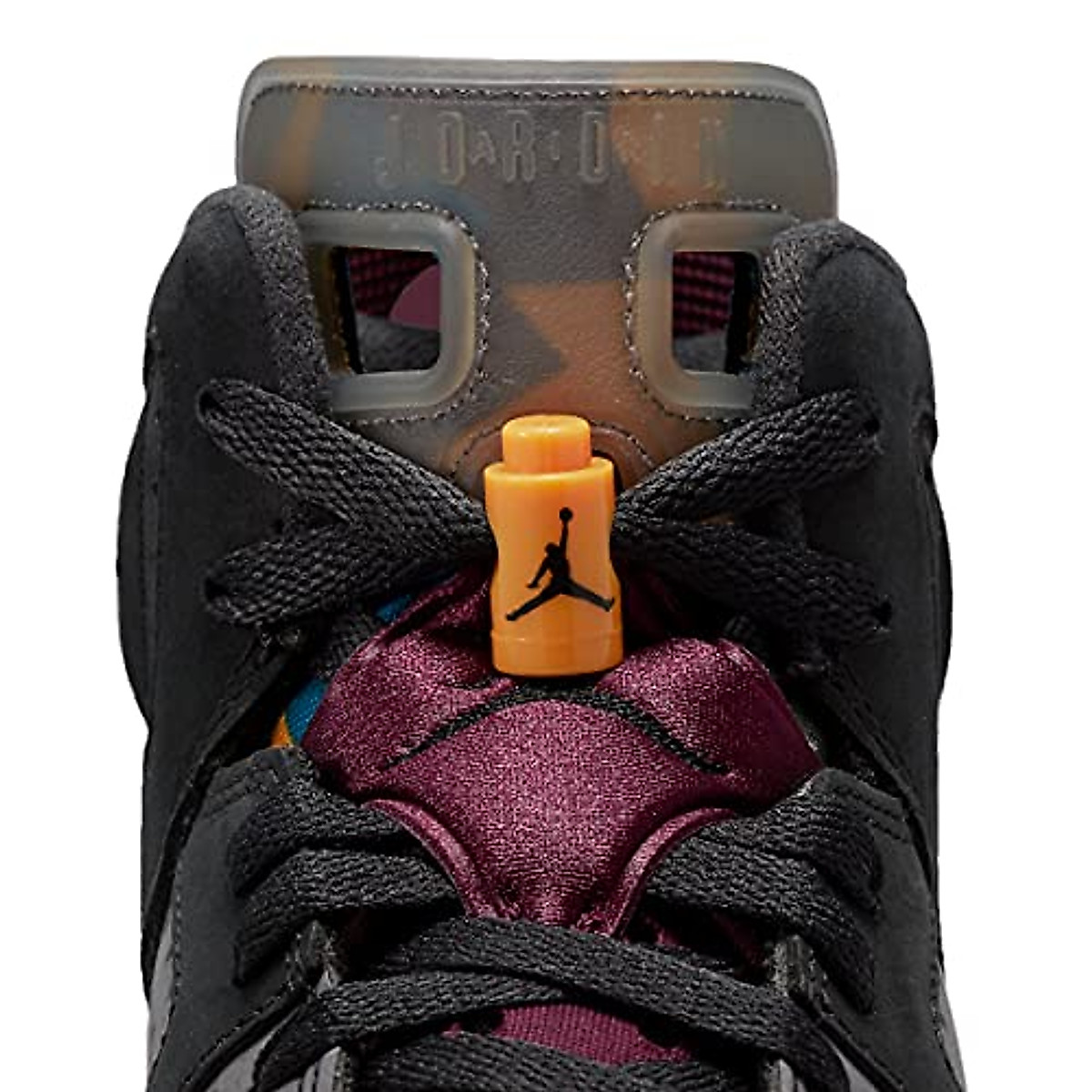 Big Kid's Jordan 6 Retro Bordeaux Black/Bordeaux-Lt Graphite (384665 063) - 4