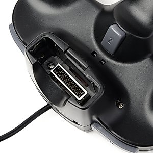 2 Pack N64 Controller, iNNEXT Classic Wired N64 64-bit Game pad Joystick for Ultra 64 Video Game Console N64 System (Black)
