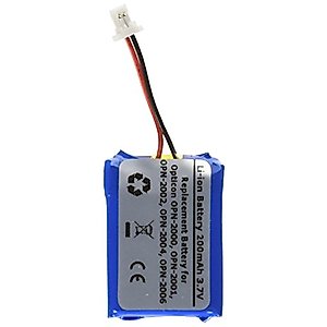 Starnovo 200mAh 3.7V Li-Polymer Replacement Battery for Opticon OPN-2000, OPN-2001, OPN-2002, OPN-2004, OPN-2005, OPN-2006