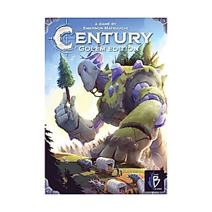Century Golem Edition Board Game - Journey Along The Golem Road in Caravania! Strategy Game for Kids & Adults, Ages 8+, 2-4 Players, 30-45 Minute Playtime, Made by Plan B Games