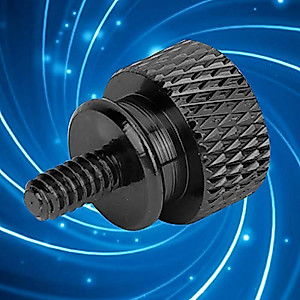 Fastener, EnvironmentFriendly 20Pcs/Set Screw, Durable For Industry Home Electronics Construction Factory(Black)