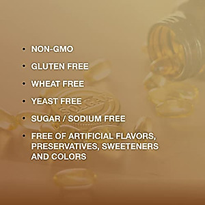 Solgar Triple Strength Omega-3 950 mg, 100 Softgels - 3 Pack - Supports Cardiovascular, Joint, Skin & Heart Health - Essential Fatty Acids - Non GMO, Gluten Free, Dairy Free - 100 Servings per Pack