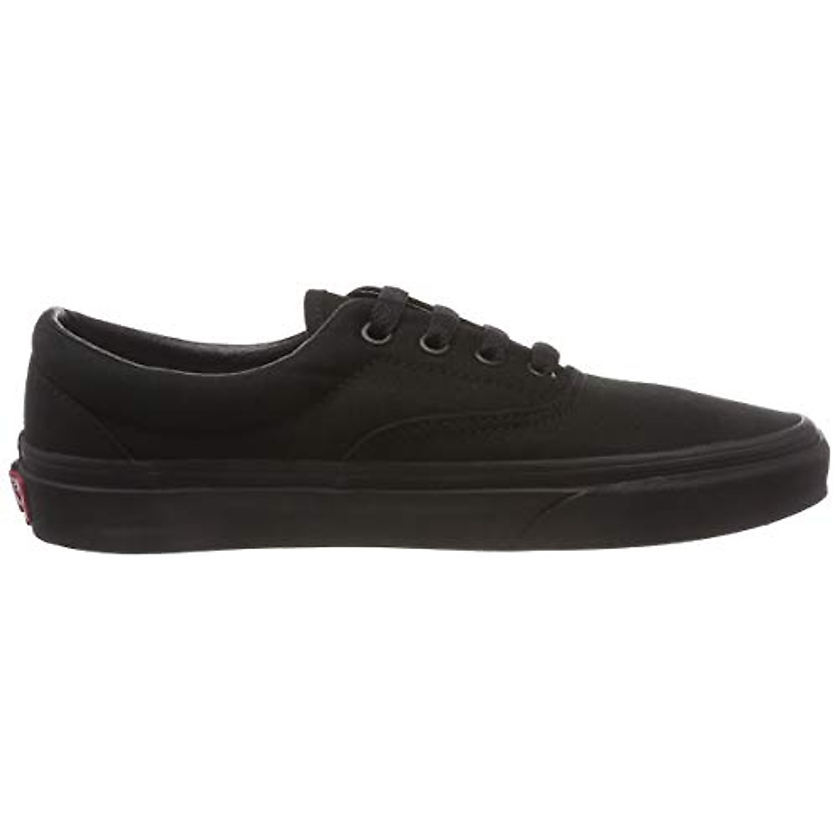 Vans Unisex's ERA Black Black Skate Shoes 10.5 Men US (Black/Black)