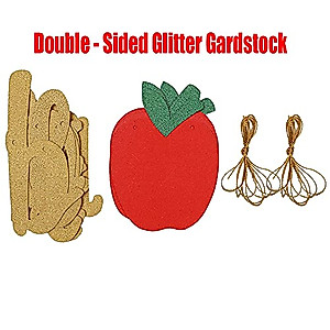 Back to School Banner Apple Garland Banner for First Day of School Classroom Decor Teacher Gifts Apple Themed Party Supplies by Ucity