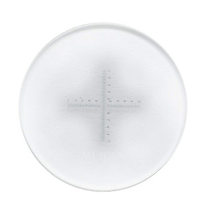 0.1mm High Precision Diameter 24mm Ocular micrometer Microscope Micrometer Cross Microscope Calibration Ruler Slides Eyepiece Micrometer