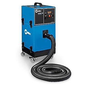 Miller Electric Fume Extractor, Filter 16 Sq Ft, 132 CFM, (300595)